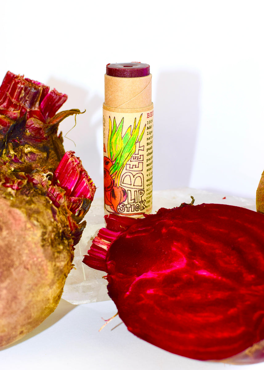 Beet Lipstick – plant makeup
