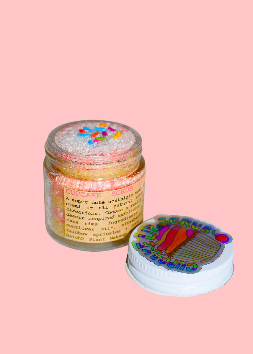 Cupcake Lip Scrub – plant makeup
